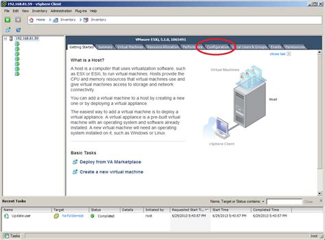 enable ssh access on vmware esxi 5