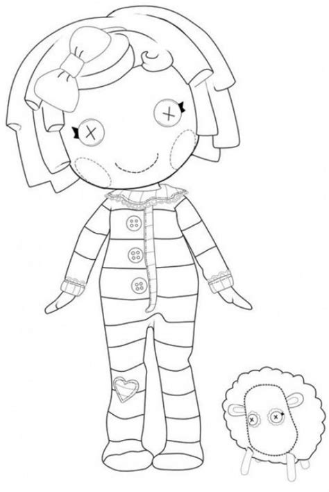 Lalaloopsy Dolls Colouring Clip Art Library