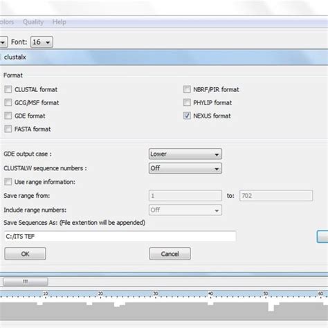 combining the gene regions of the final fasta file