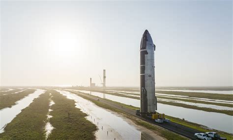 Spacex Rolls Starship Sn24 Onto Launch Pad Ahead Of Planned Orbital