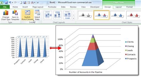 stacked pyramid chart excel 2016 dikbud
