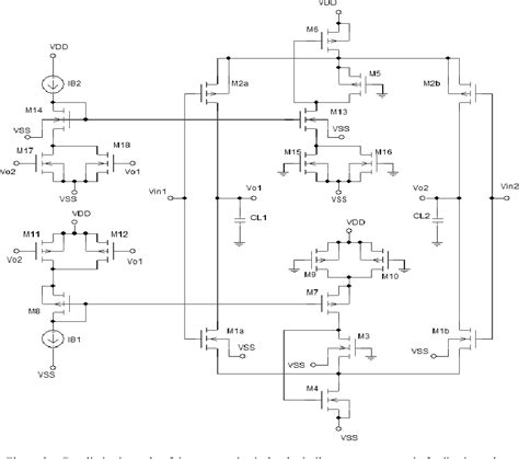 Figure 1 From High Performance Cmos Pseudo Differential Amplifier