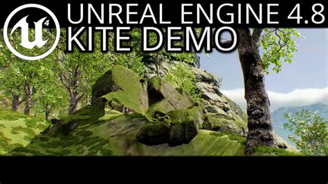 unreal engine 4 8 kite demo footage 3 youtube