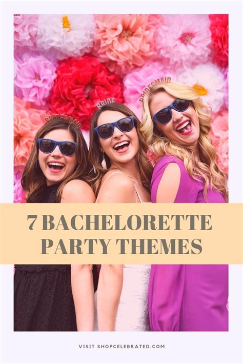 Three Women In Sunglasses Posing For The Camera With Flowers Behind