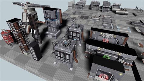 200 completely free mobile sci fi rpg assets ue4 unity gamedev