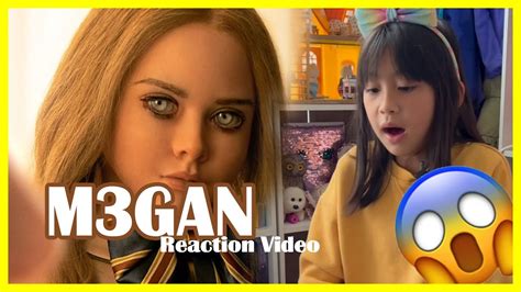 M3gan Official Trailer My Friend Amie Donald As M3gan First Reaction