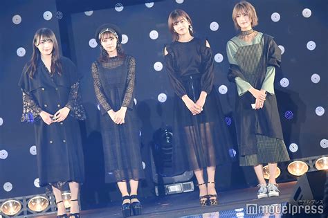 画像1 11 欅坂46小林由依＆土生瑞穂＆渡辺梨加＆渡邉理佐、透け素材ブラックコーデで大人の色気＜tgc2019s／s＞ モデルプレス
