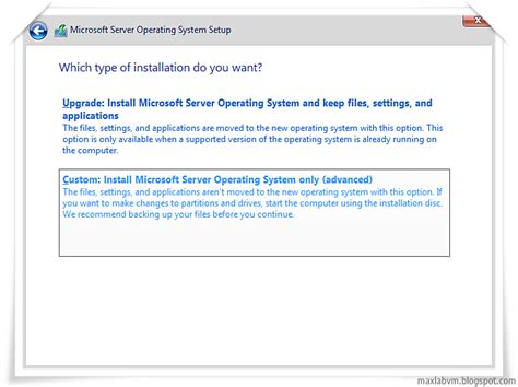 lab vm testing windows server 2022 preview step by step installation