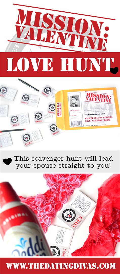 5 Romantic Scavenger Hunt Clues For Valentines Day The Dating Divas