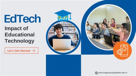 The Rise Of Edtech And Its Impact On Learning By Lingayas Vidyapeeth