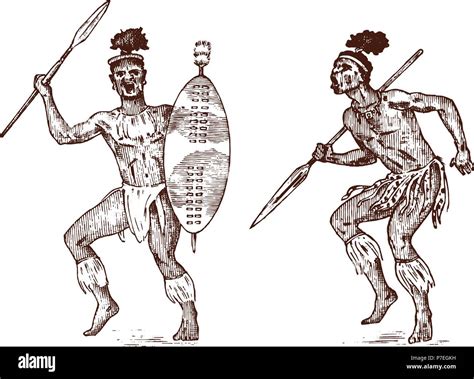 Ancient African Tribes Spears