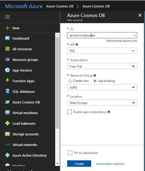 all about sqlserver azure cosmos db