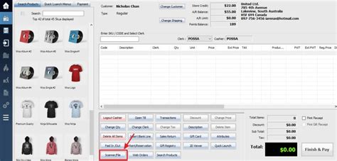 importing items into a transaction using a csv file
