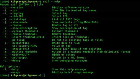 extracting image metadat using exif tool in linux geeksforgeeks