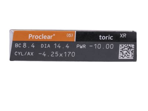 Proclear Toric Xr Contact Lenses Free Shipping