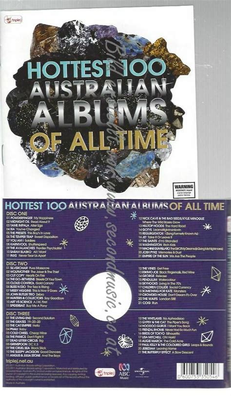 Cd Various Triple Js Hottest 100 Australian Albums Of All Time