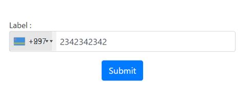 jquery intl tel input country codes getting overlapped when choosing