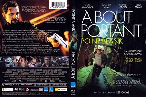 Jaquette Dvd De A Bout Portant Point Blank Canadienne Cinéma Passion