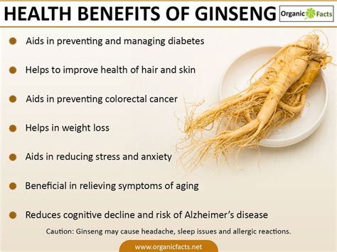 Some Of The Most Impressive Health Benefits Of Ginseng Include Its
