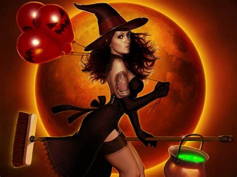 Scary Halloween Witch Wallpapers Wallpaper Cave