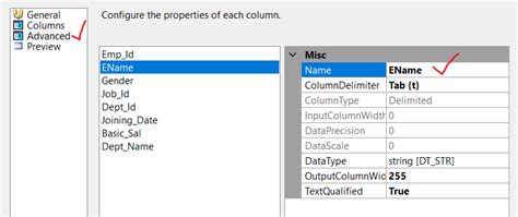 ssis package to create a tab delimited flat file with current date time