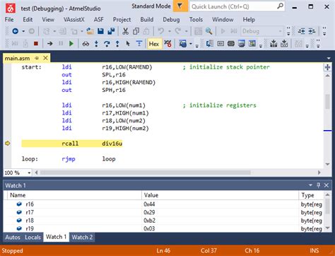 avr tutorials assemblers