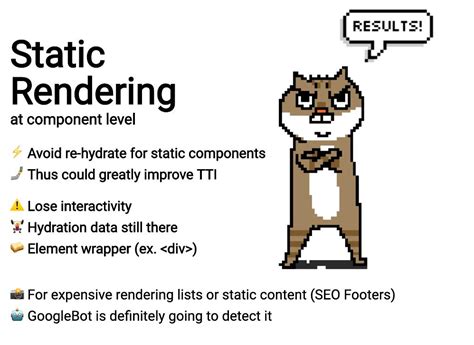 miguel Ángel durán on twitter 📸 static rendering ssr for a component