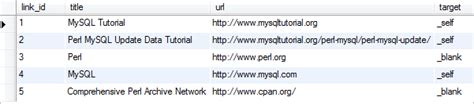 perl mysql delete data tutorial