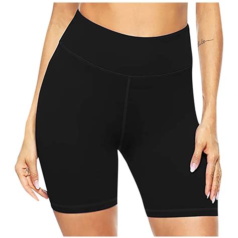 Abcnature Plus Size Shorts Womens Athletic Shorts Women Solid Color