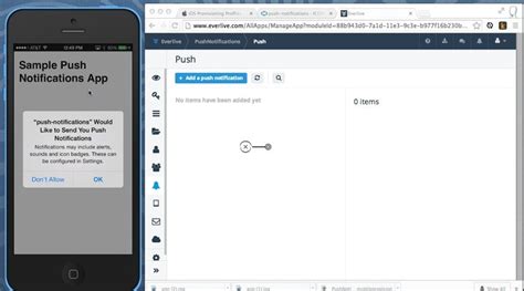let s get push notifications working in phonegap and ios