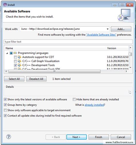 configurar eclipse para usar opencv tuelectronica es