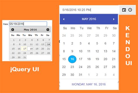 jquery datepicker icon at collection of