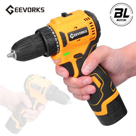 Geevorks 16 8v Cordless Brushless Driver Drill Electric Screwdriver