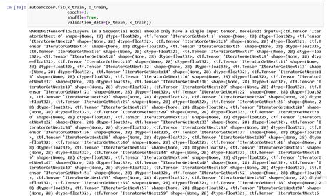 python warning tensorflow layers in a sequential model should only