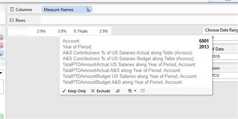 tooltip not showing calculations