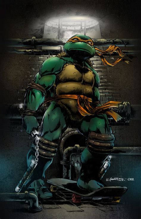 Tmnt Michelangelo By Scroll142 On Deviantart Tmnt Ninja Turtles Art