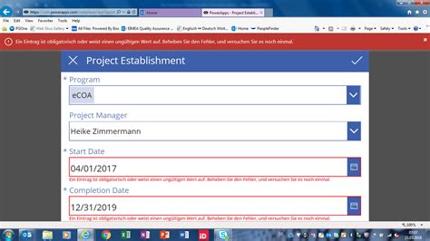 solved not solved date picker error entry required or power