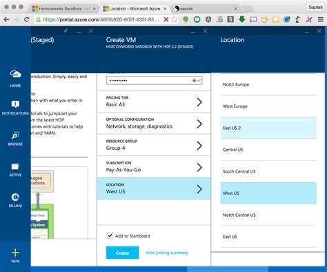 configuring hortonworks sandbox on azure crash course on apache spark