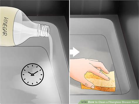 3 Ways To Clean A Fiberglass Shower Floor Wikihow