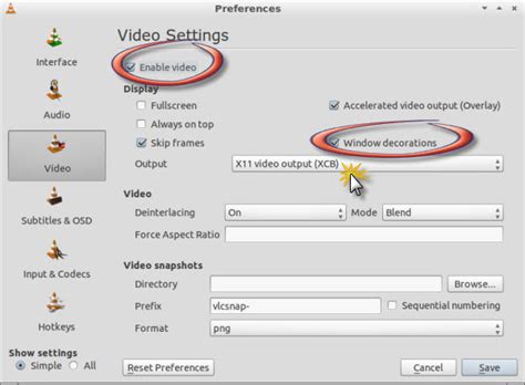 how to enable vlc to play mp4 files beautifully