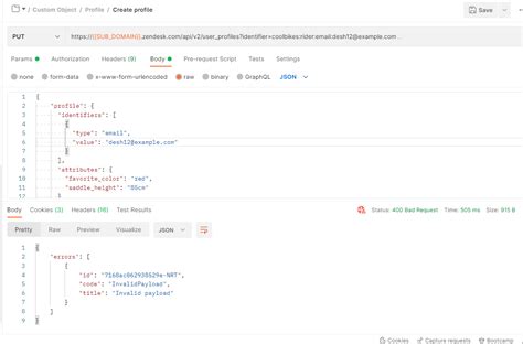sunshine create profile api not working as expected always zendesk help