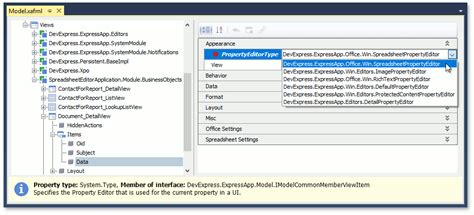 use spreadsheet documents in business objects expressapp framework