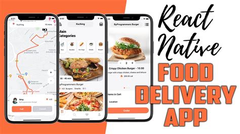 react native ui food delivery app