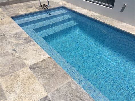Glass Mosaic Pool Tile Extensive Range Softly Rounded Edges
