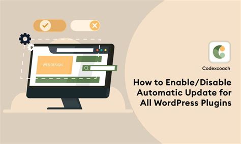 how to enable disable automatic update for all wordpress plugins