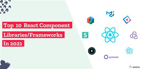 top 10 react component libraries frameworks for 2022 2022 인기있는 리액트