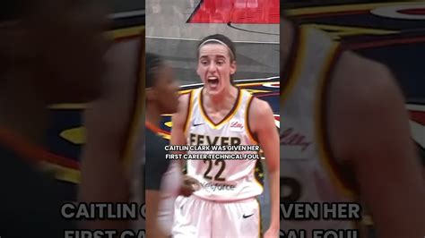 Welcome To The Wnba Caitlin Clark Cusses At Ref And Gets Td Up [video