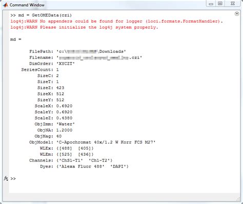 python matlab and bioformats