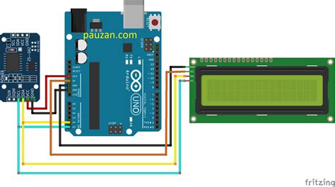 interface rtc ds3231 dengan arduino dan i2c lcd belajar elektronika