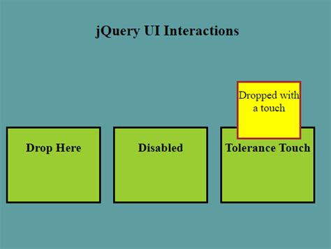 jquery ui droppable guide to jquery ui droppable with examples